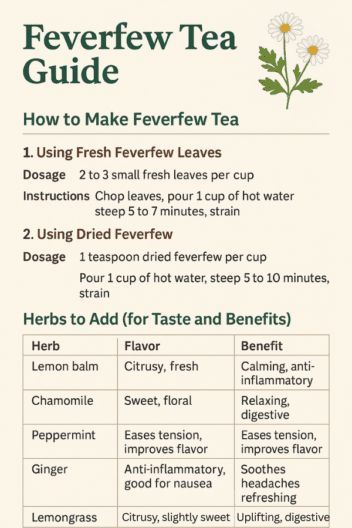 Feverfew for Migraines: Can This Herb Help? Research & Uses